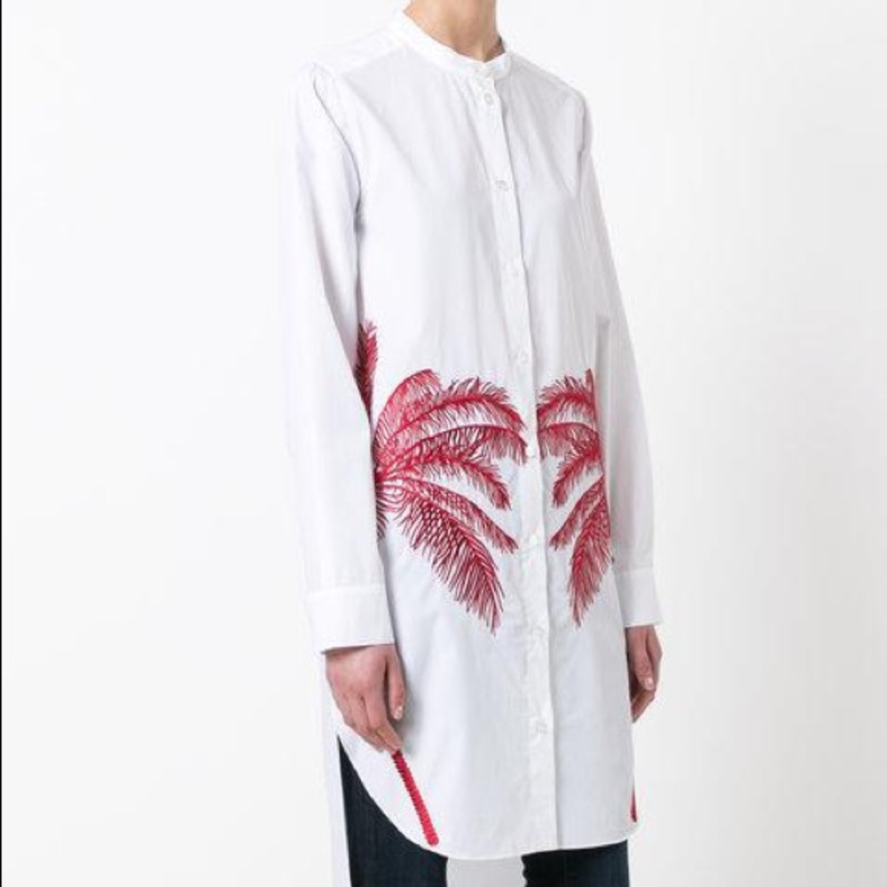 Stella Mccartney Erica Palm Tree Embroidered - Gem